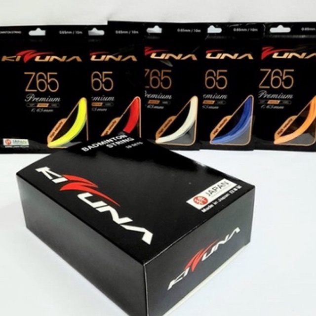 Original KIZUNA Z65 JAPAN JP Z 65 Badminton Strings | Shopee Singapore