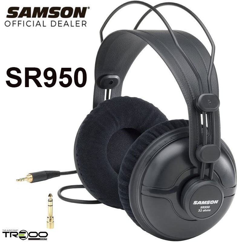 Samson SR950 Professional Studio Reference Over-the-Ear Headphone ...