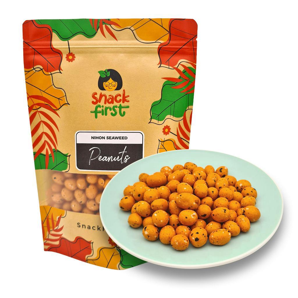 SnackFirst Nihon Seaweed Peanuts 200g/1kg Addictive Savoury Nuts Party ...