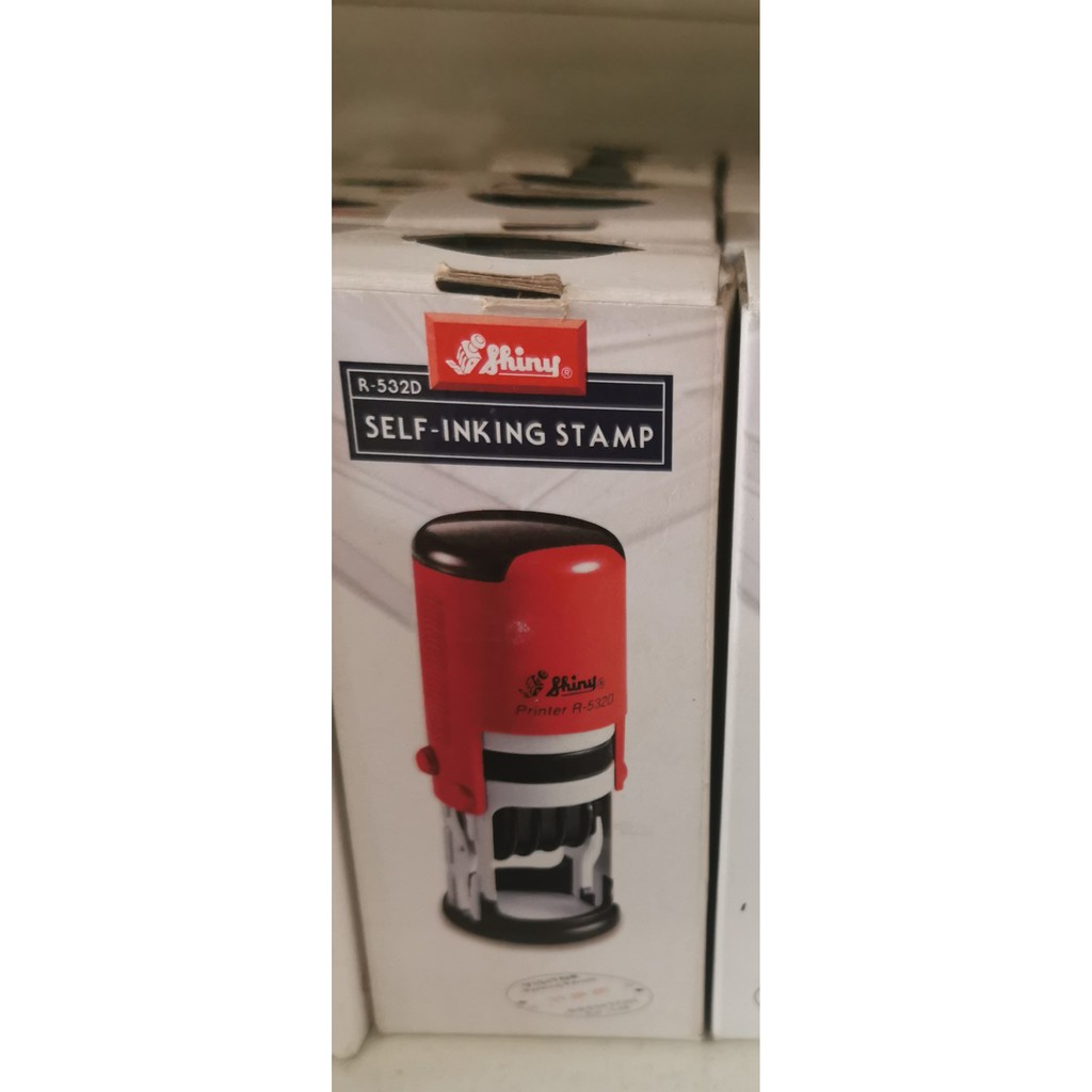 SHINY CHOP R532D SELF-INKING STAMP / SHINY CHOP R532 SELF-INKING STAMP ...