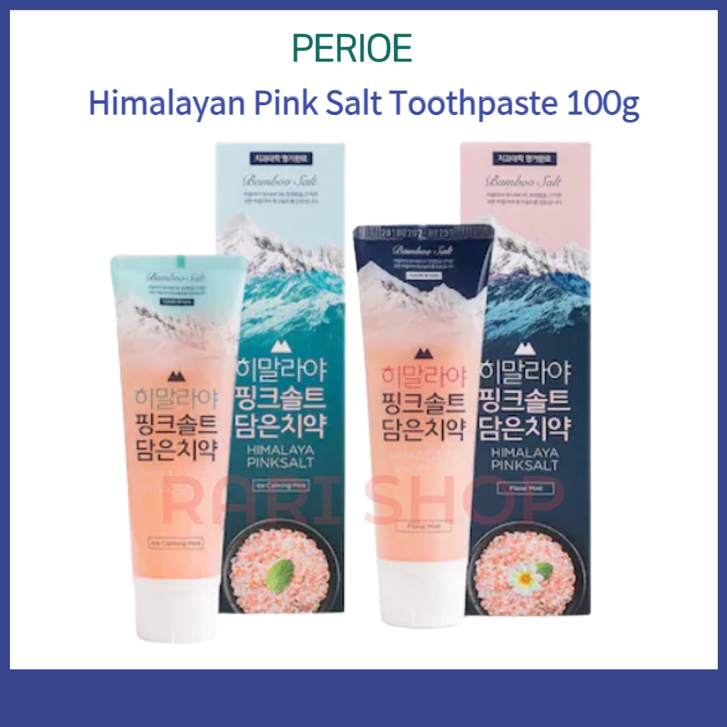 [PERIOE] Himalayan Pink Salt Toothpaste 100g (Ice Calming Mint/Floral ...