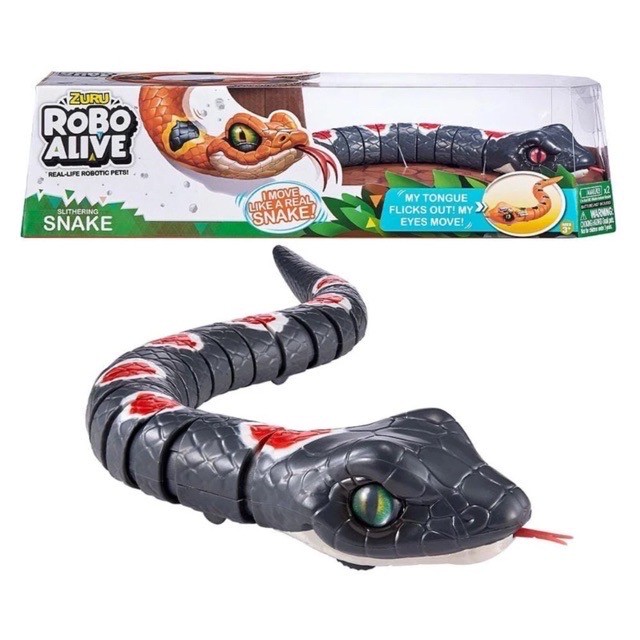 {ORIGINAL} ROBO ALIVE SLITHERING ROBOTIC SNAKE SERIES 2 (25235 ...