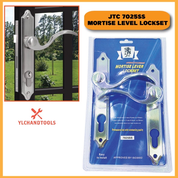 JTC 7025SS Grille Door Lock Mortise Level Lockset | Shopee Singapore