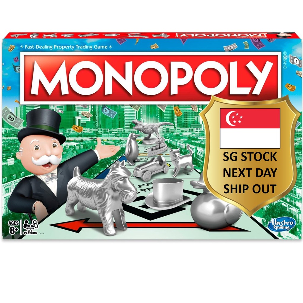 🔥SG SELLER🔥 Monopoly Standard Edition Monopoly Classic Family Board ...