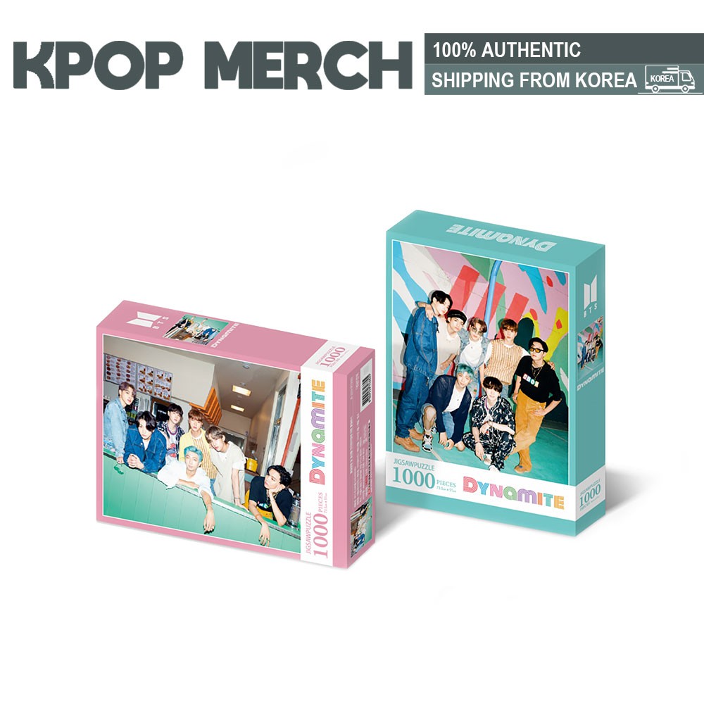 BTS JIGSAW PUZZLE DYNAMITE 1000-Piece | Shopee Singapore