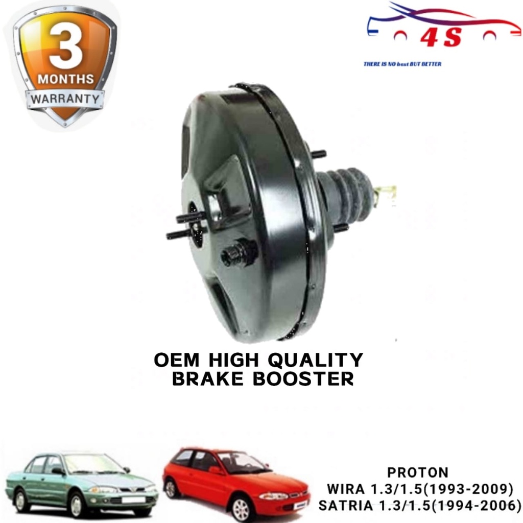 PROTON WIRA PUTRA SATRIA BRAKE BOOSTER SERVO PUMP 3 MONTH WARRANTY ...
