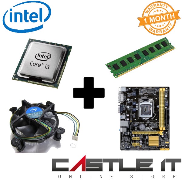Intel Core i3 i5 i7 6th 4th 3rd Gen Processor Bundle Motherboard H110M ...