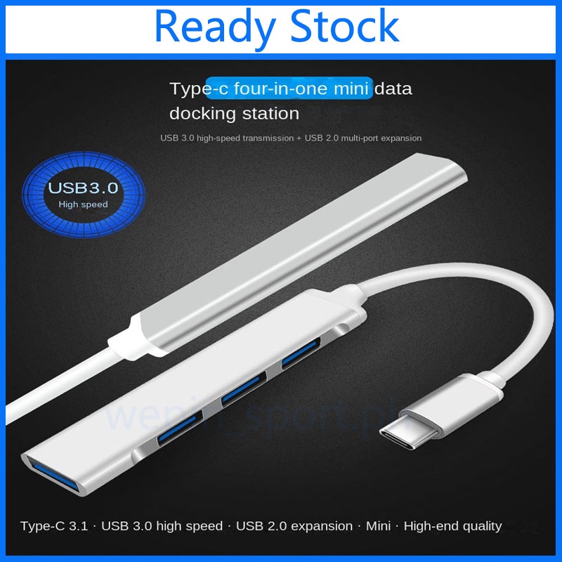 USB Port hub Multiple Hight Speed USB hub 3.0 USB Splitter 4 Ports HUB ...
