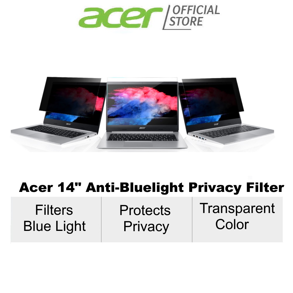 Acer 14-inch Anti Blue Light and Privacy Screen Protector | Shopee ...