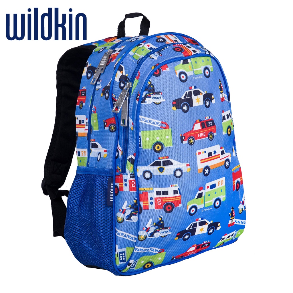 Wildkin Olive Kids Heroes Sidekick Backpack Boys School Bag (Childcare ...