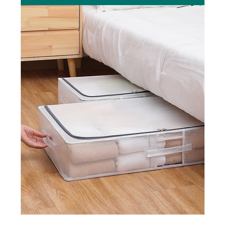 *SG SELLER* 27L-88L Storage Box|Dust Free SteelSupport|Foldable|Home ...