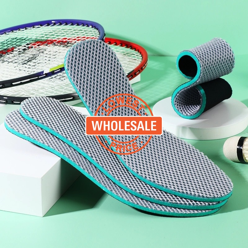 [ Wholesale Prices ] Unisex 4D Soft Sponge Sport Insole/Breathable Mesh ...