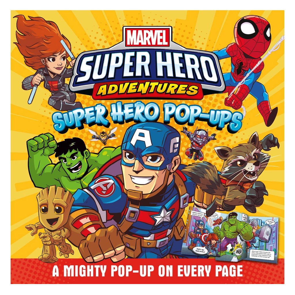 Marvel Super Hero Adventures Super Hero Pop-ups Storybook Suitable For ...