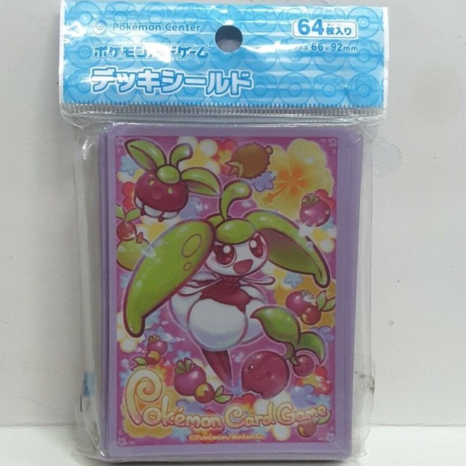 Pokemon Card Sleeve Steenee and Bounsweet Sun and Moon | Shopee Singapore