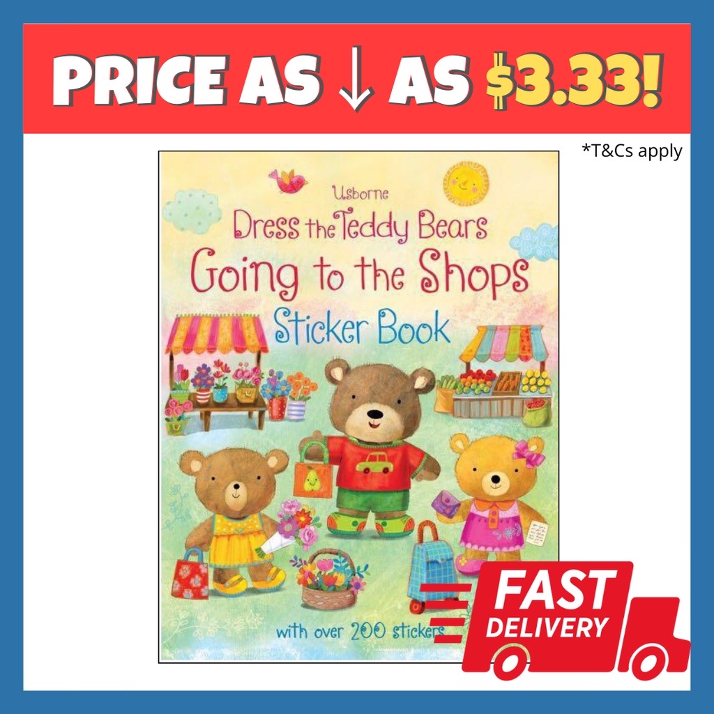(Going to the Shops) Usborne First Sticker Book Kids Sticker Books ...