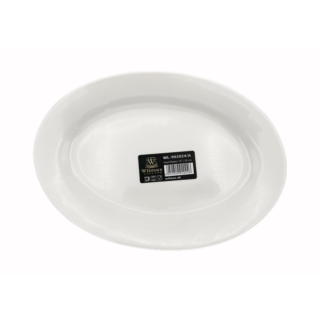 Wilmax England Porcelain Oval Platter (2pcs) | Shopee Singapore