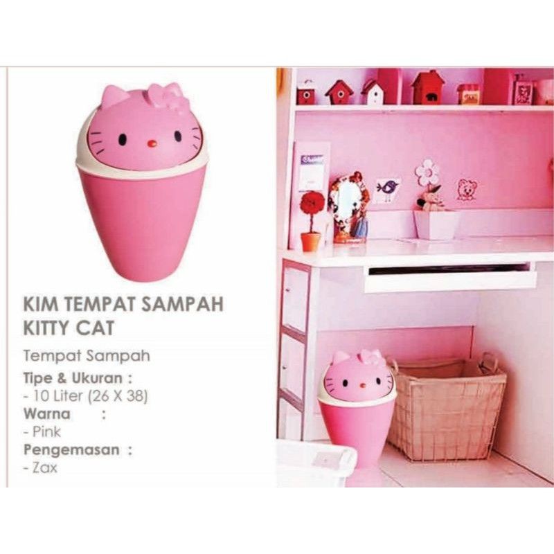 Hello KITTY Trash Can | Shopee Singapore