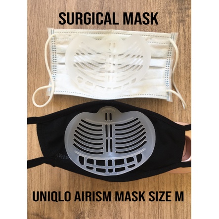 Large 3D Reusable Face Mask Support Frame-Bracket for Disposable ...