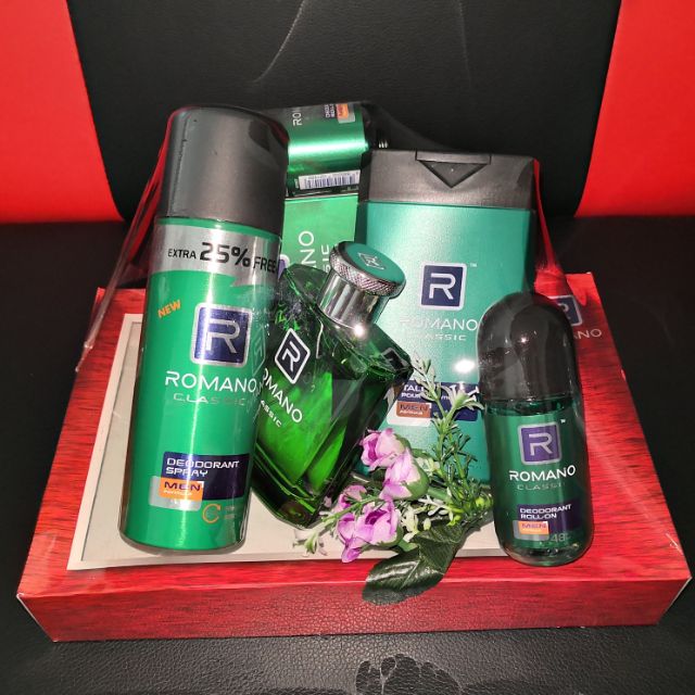 Perfume Romano Classic Set Gift ORIGINAL FREE SHIPPING | Shopee Singapore