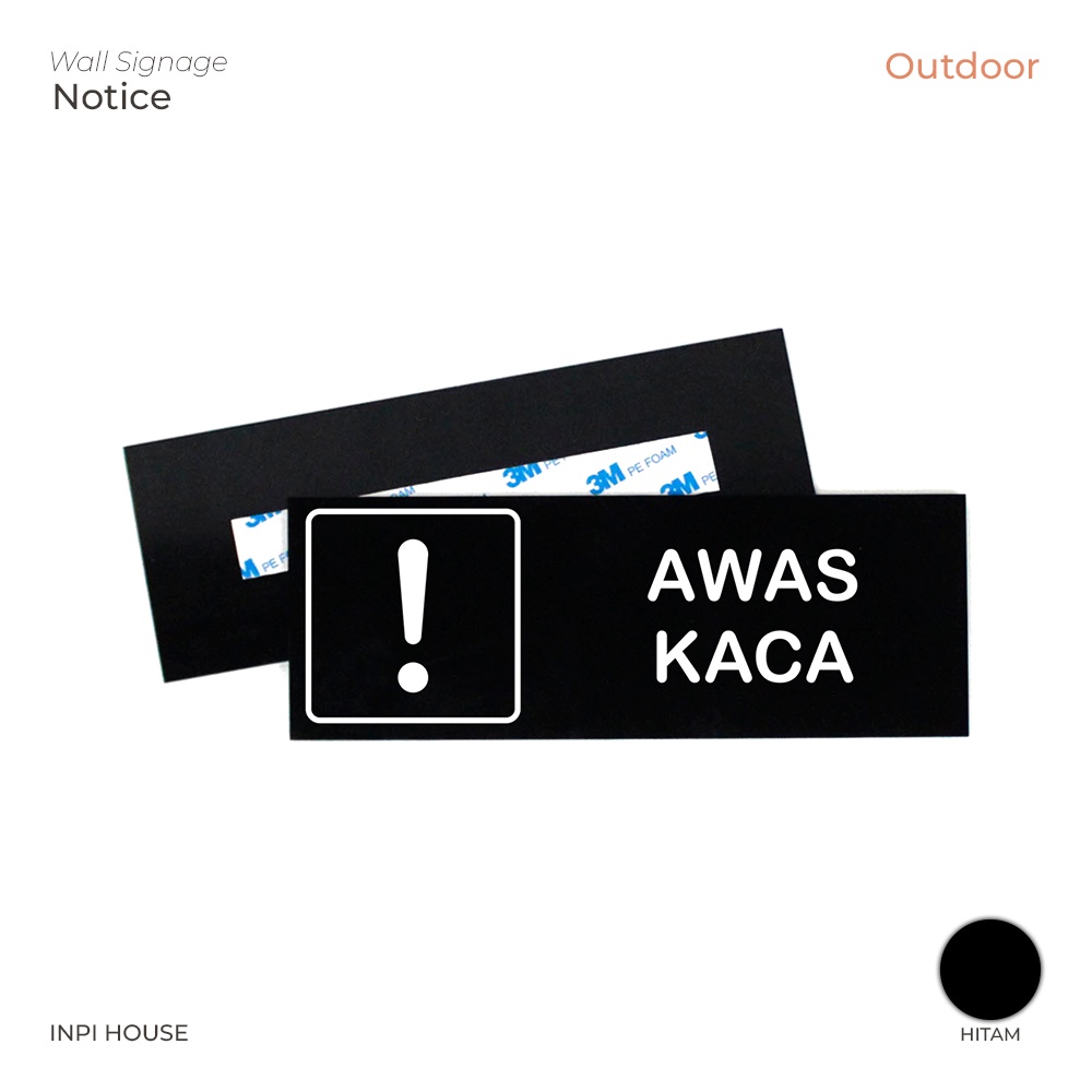 Glassware sign board - acrylic logo - glassware logo - glassware sign ...