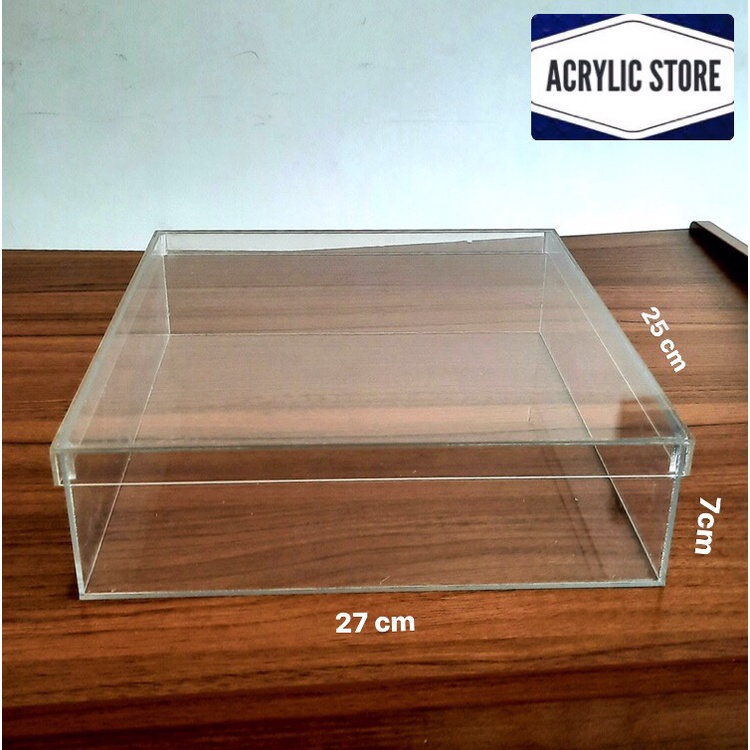 Acrylic Box with medium size lid / Acrylic Box | Shopee Singapore