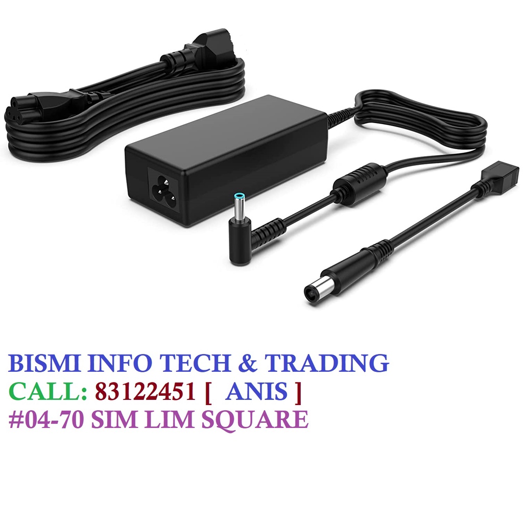 [BRAND NEW ][ READY STOCK ]HP 65W Smart AC Adapter H6Y89AA Laptop ...