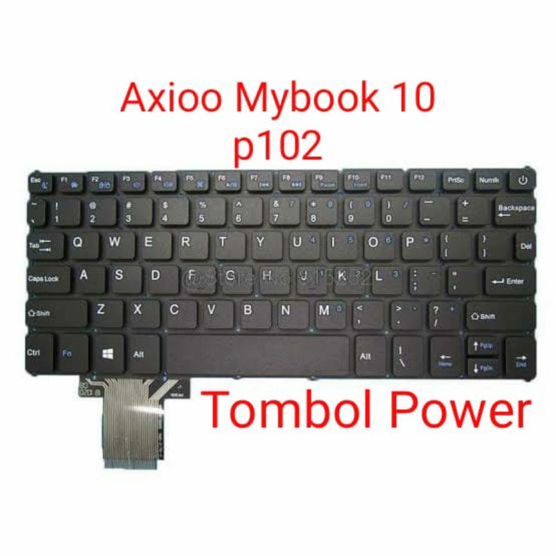 Axioo mybook 10p102 Keyboard | Shopee Singapore