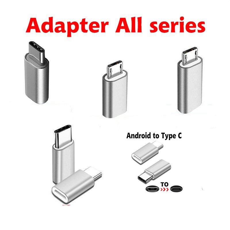 [All Series] Micro USB to Type-C Cable Adapter Android Converter ...