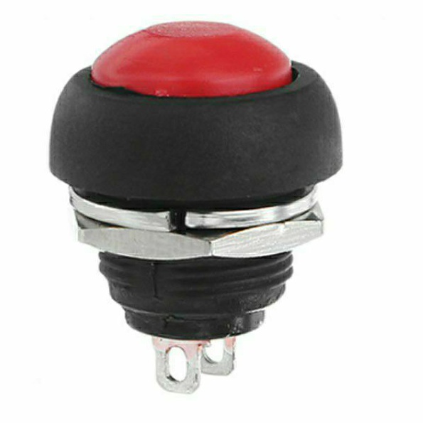 5 Waterproof Push Release Switches, Reset/Passing/Arduino/Car Horn ...