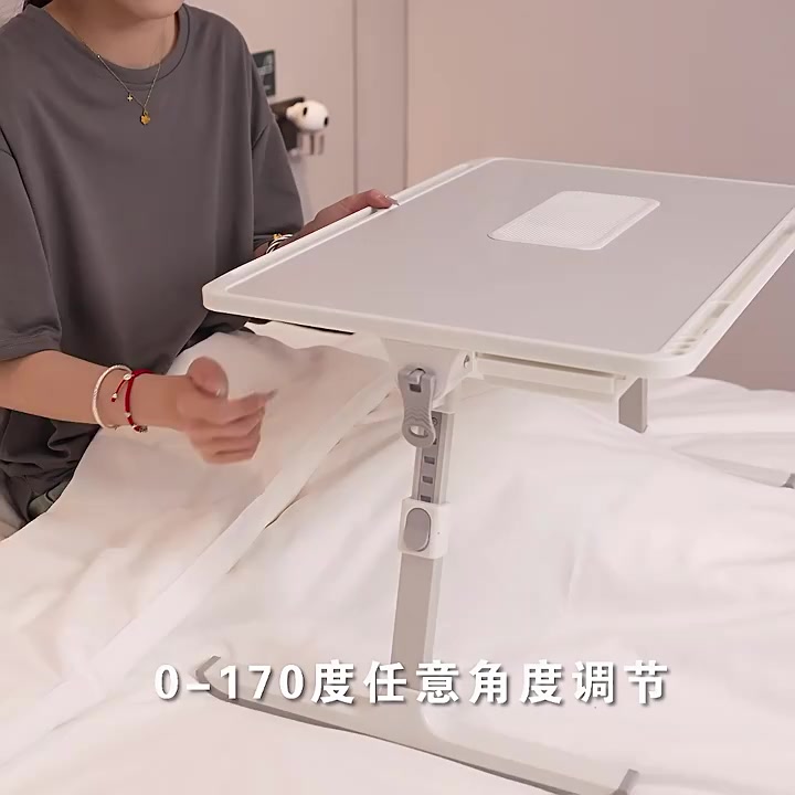 [SG Stock] Foldable Lift Table Anti-Slip Laptop Bed Table Notebook Desk ...