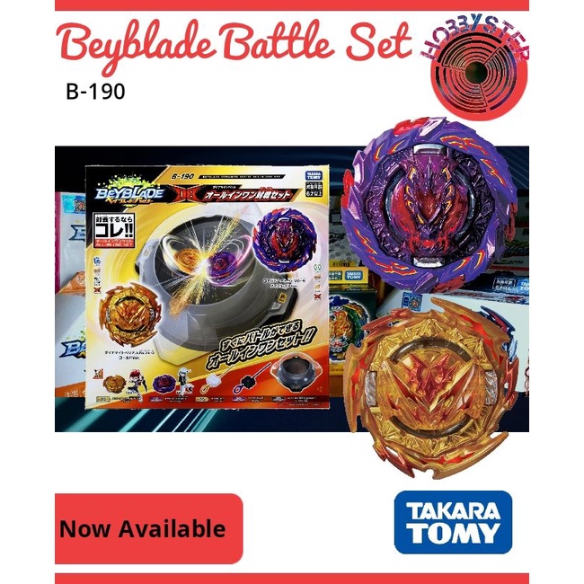 Dynamite Beyblade Stadium B-190 B-182 B-174 Limit Break DX Set B174 ...