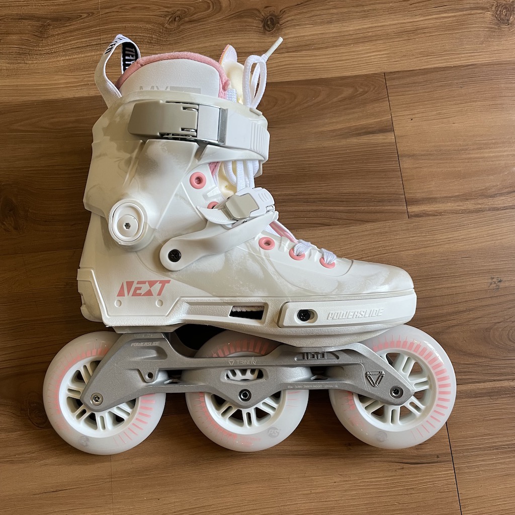 POWERSLIDE - Next Marble Pink 100 Urban Inline Skates | Shopee Singapore