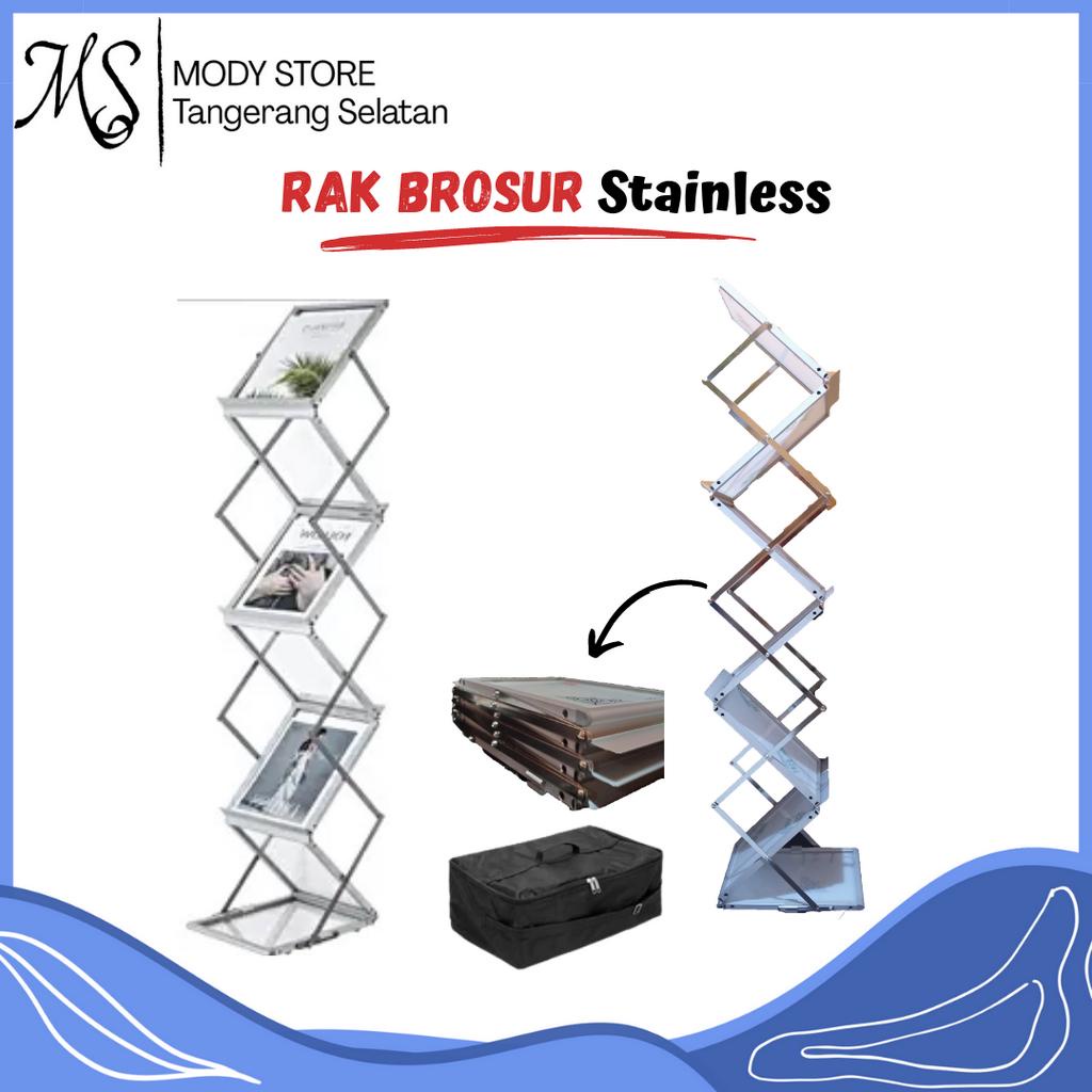 4 Tier Brochure Rack / 4 Tier Display Rack / Acrylic Brochure Rack / 7 ...