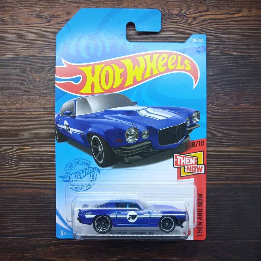 Hot WHEELS 70 CHEVY CAMARO RS Blue HW THEN AND NOW Gifts For Kids Toys ...