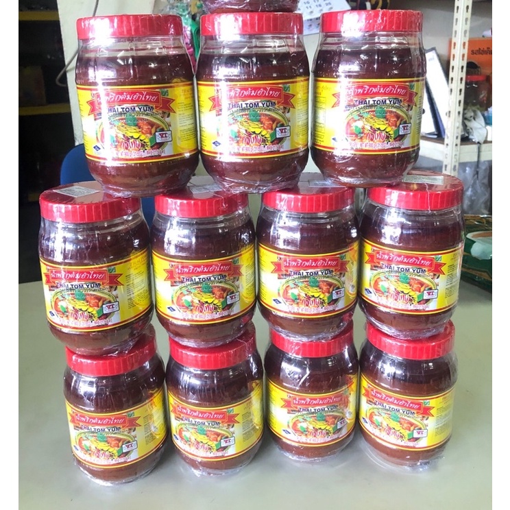 Pati Thai Tom Yum / Pes Tom Yum Cap Udang 900g Tom yum 泰国东炎酱 Halal ...