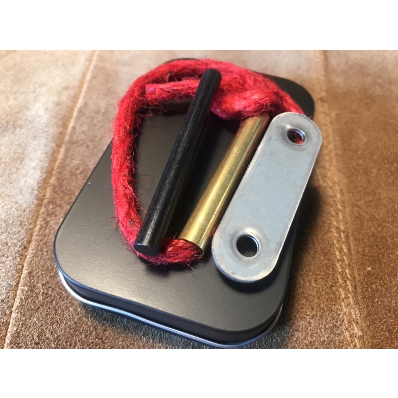 Bushcraft Pocket Fire Kit . Black and Red. | Shopee Singapore