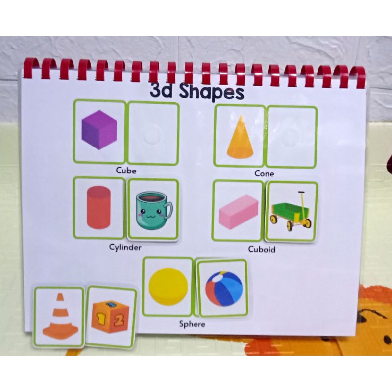 3D Shapes Interactive Laminated Activities Educational Activities ...