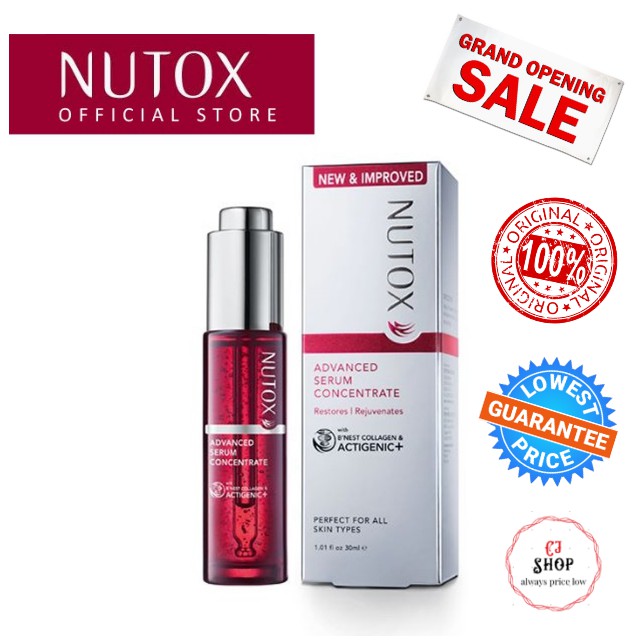 NUTOX Advanced Serum Concentrate (30ml) | Shopee Singapore
