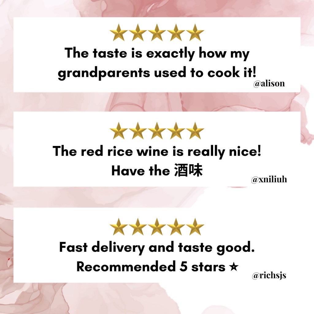 Ye Traditions Red Yeast Rice | 红糟 | Red Glutinous Rice Wine | Hong Zao ...