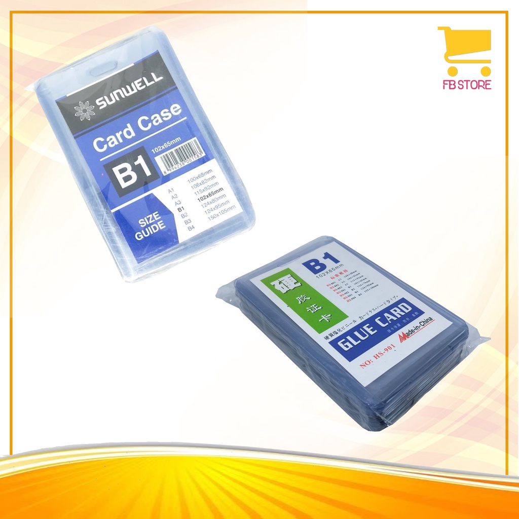 Mika ID Card Rigid Vertical Thickness B1 Sunwell/HS-901 Size 102 x 65mm ...