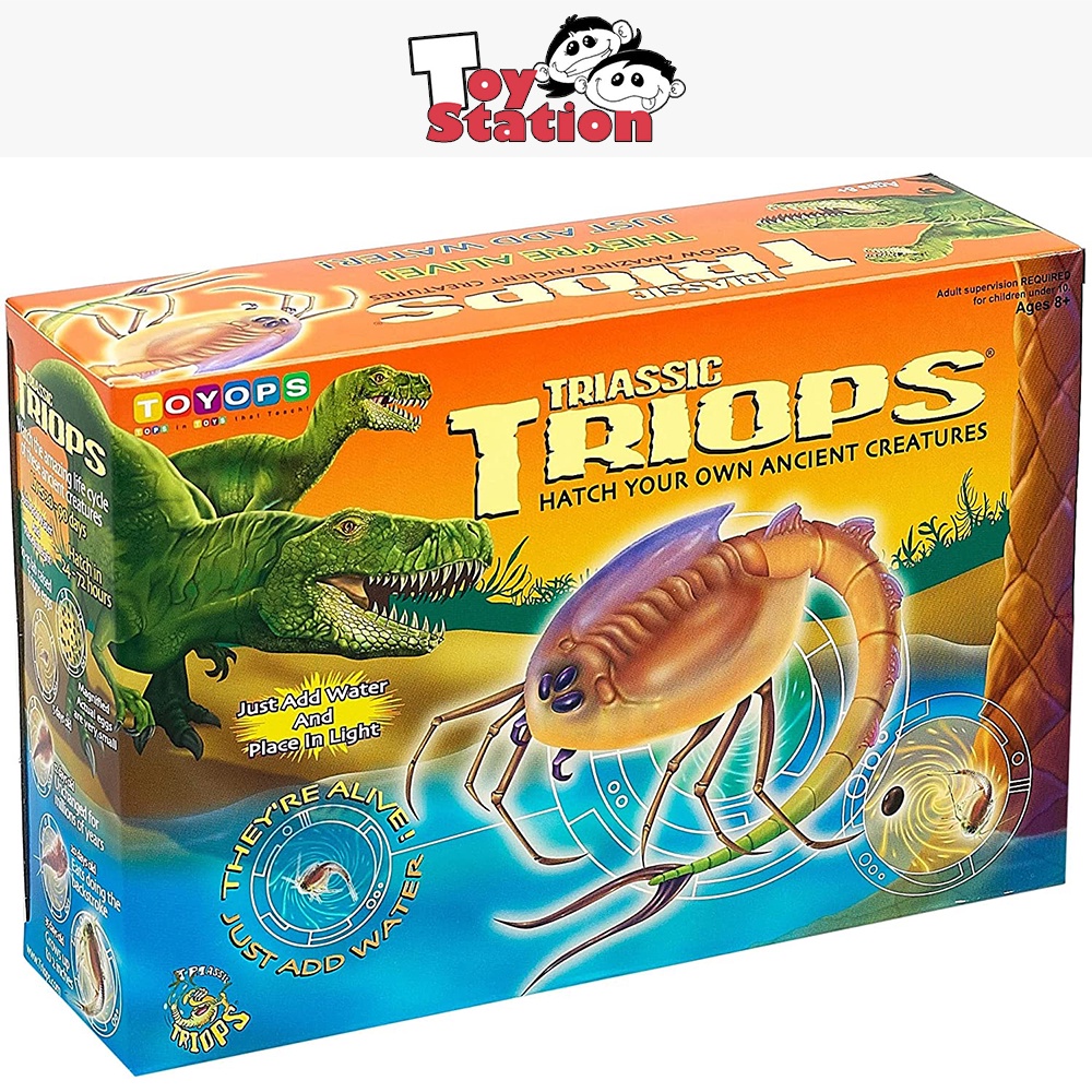 TOYOPS Triassic Triops Hatch Your Own Ancient Creatures STEM Kit ...