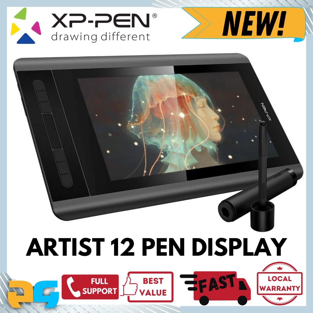 XP-Pen Artist 12 Pen Display Drawing Tablet Graphic Drawing | Shopee ...