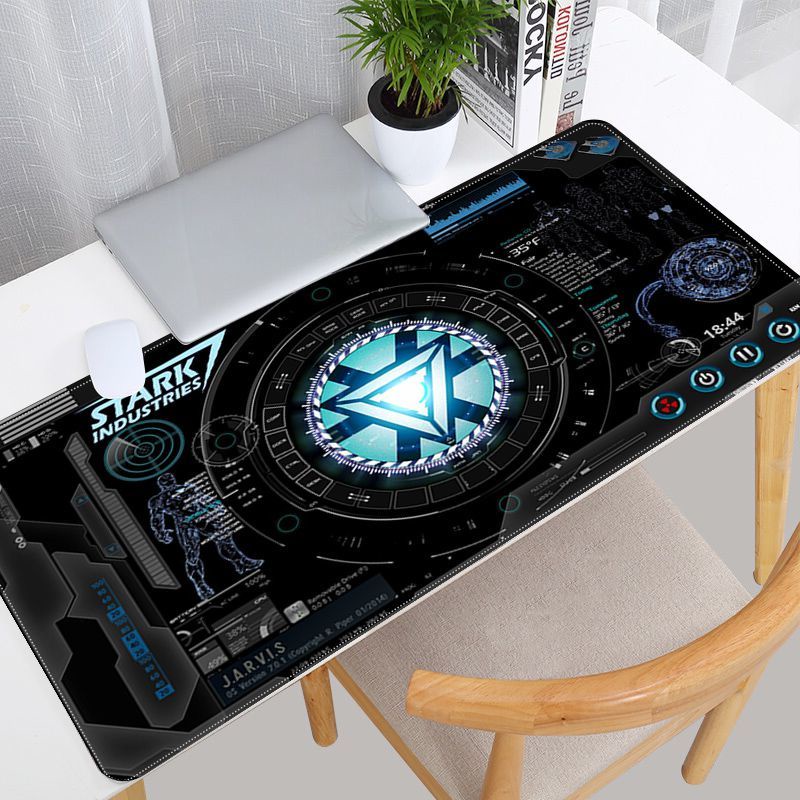 Disney Iron Man Anti-Slip Durable Rubber Computer Mouse Pad Game Tablet ...
