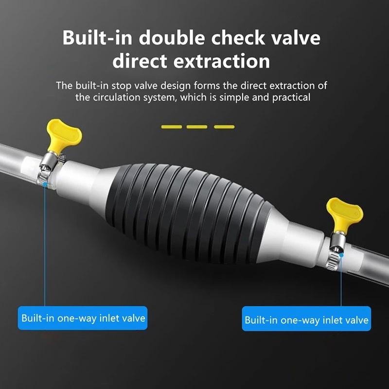 KIPRUN Universal Hand Gas Oil Pump Car Fuel Pump Manual Suction Pipe ...