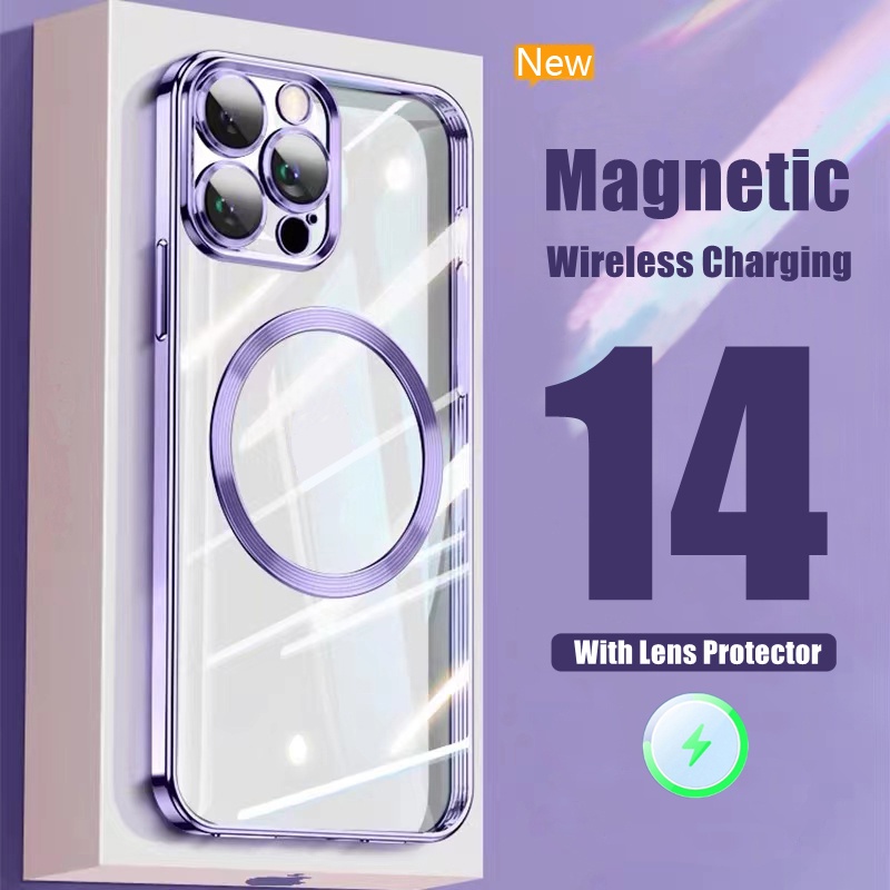 Magnetic Case For iPhone 14 Pro Max 11 12 13 Pro Max Mini 14 plus ...