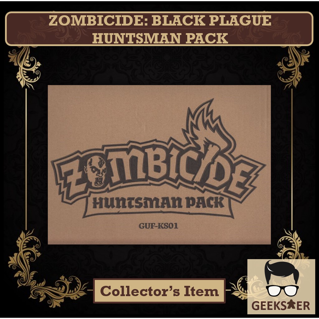 [KS Exclusive] Zombicide Black Plague: Huntsman Pack | Shopee Singapore
