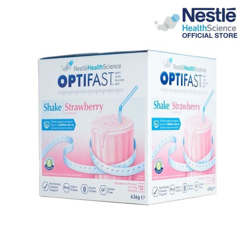 Nestle Optifast Milkshake (1box=12 X 53g) | Shopee Singapore