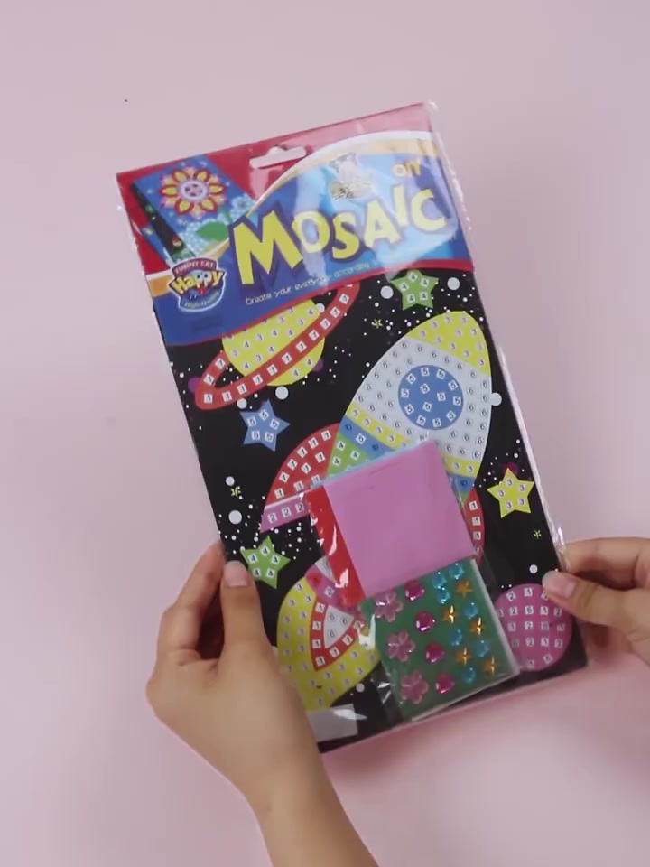 SG Ready Stock Mosaic Foam Stickers*Art and Craft*Goodie Bag*Stickers ...