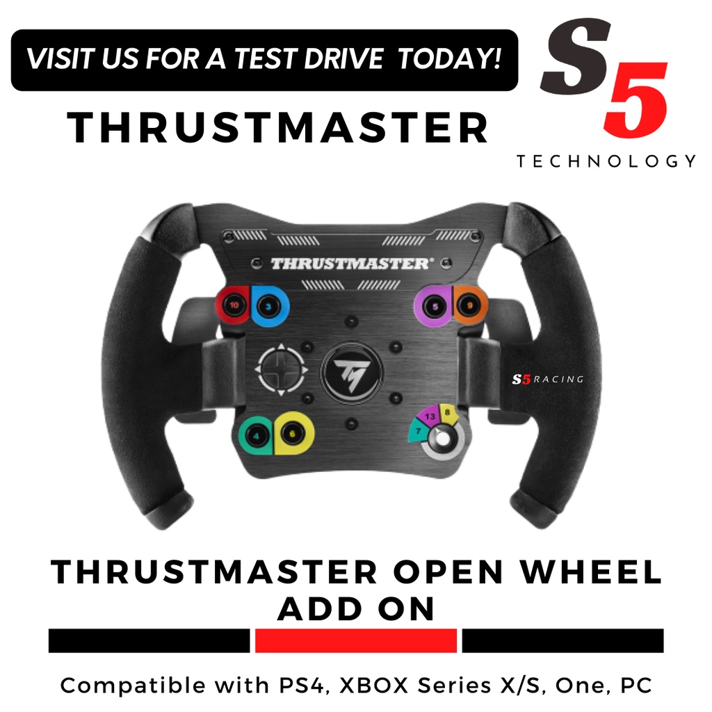 Thrustmaster Open Wheel Add On (Compatible with PS4, XBOX Series X/S ...