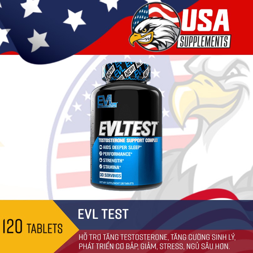Evl Test Power-Increasing Oral Tablets - Increase testosterone, Male ...